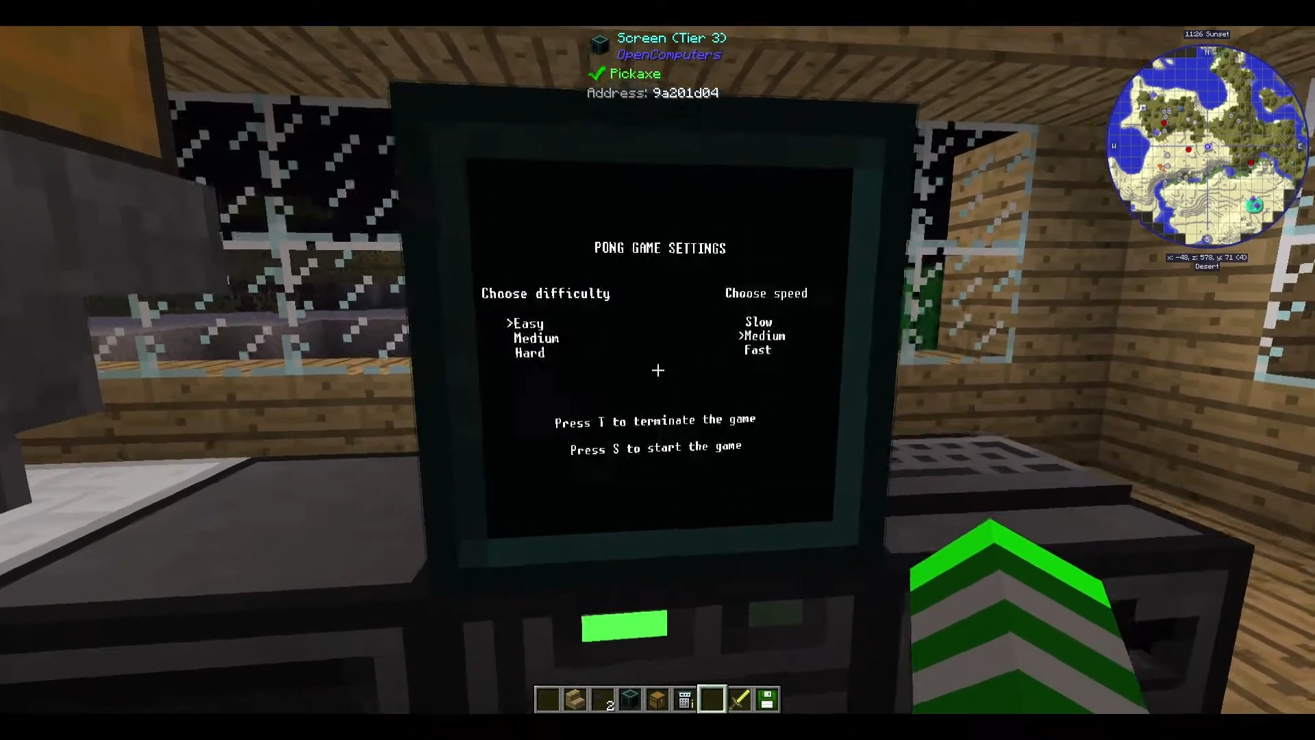 GitHub - AlessandroBonomo28/Pong-Minecraft: Pong using LUA programming ...