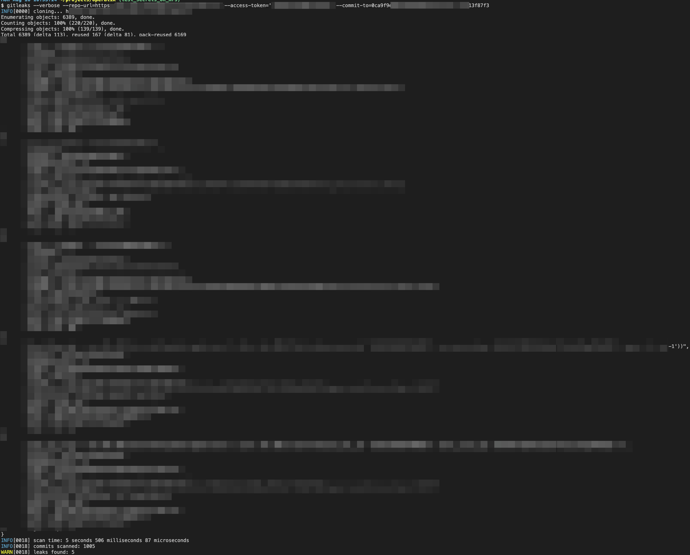 --commit-from and --commit-to flags don't work · Issue #602 · gitleaks/gitleaks · GitHub