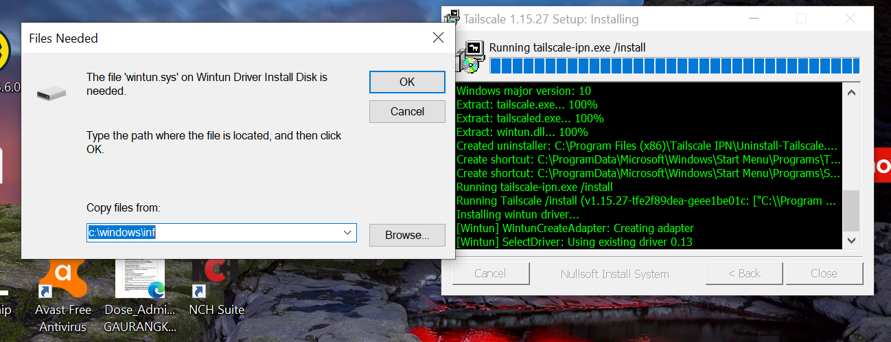 Windows: taskbar displays "Please restart the Tailscale Windows Service" · Issue #2282 ...