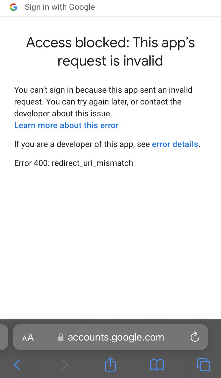 Redirect Url On Mobile · Issue 219 · Momensherif React Oauth · Github