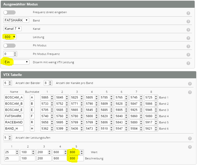 vtx IRC Tramp protocoll · Issue #10391 · betaflight/betaflight · GitHub