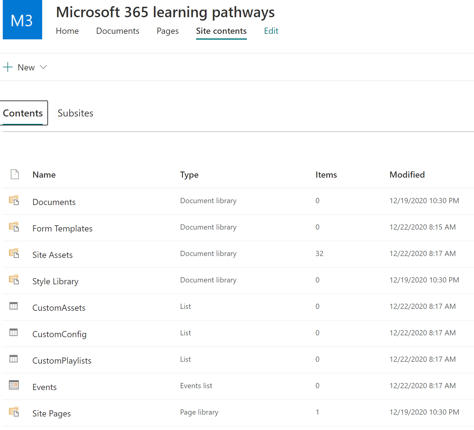 Provision Microsoft 365 Learning Pathways Template Failed · Issue 366 · Sharepointsp