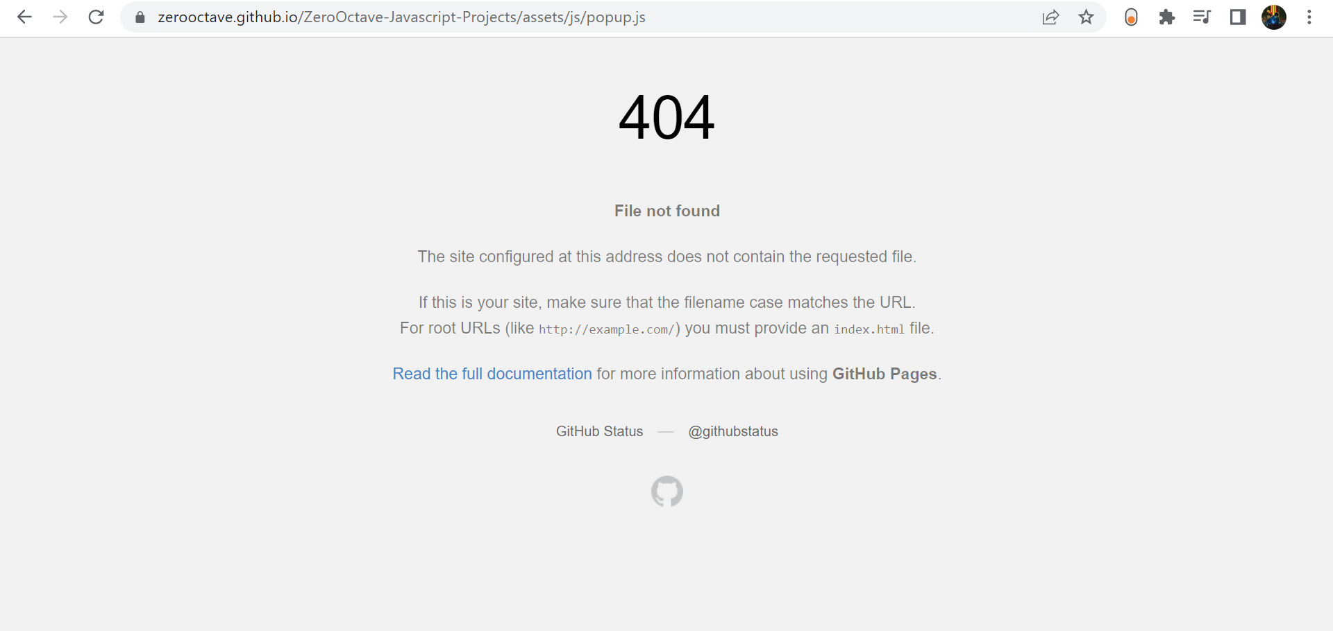 Popup Project Not Working · Issue 822 · Astrodevil Zerooctave Javascript Projects · Github