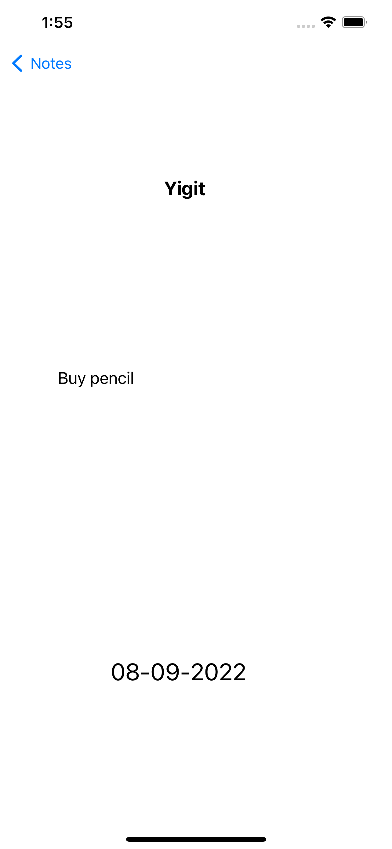 GitHub - YigitKarabulut/notebook: Notebook application with 'Core Data'.