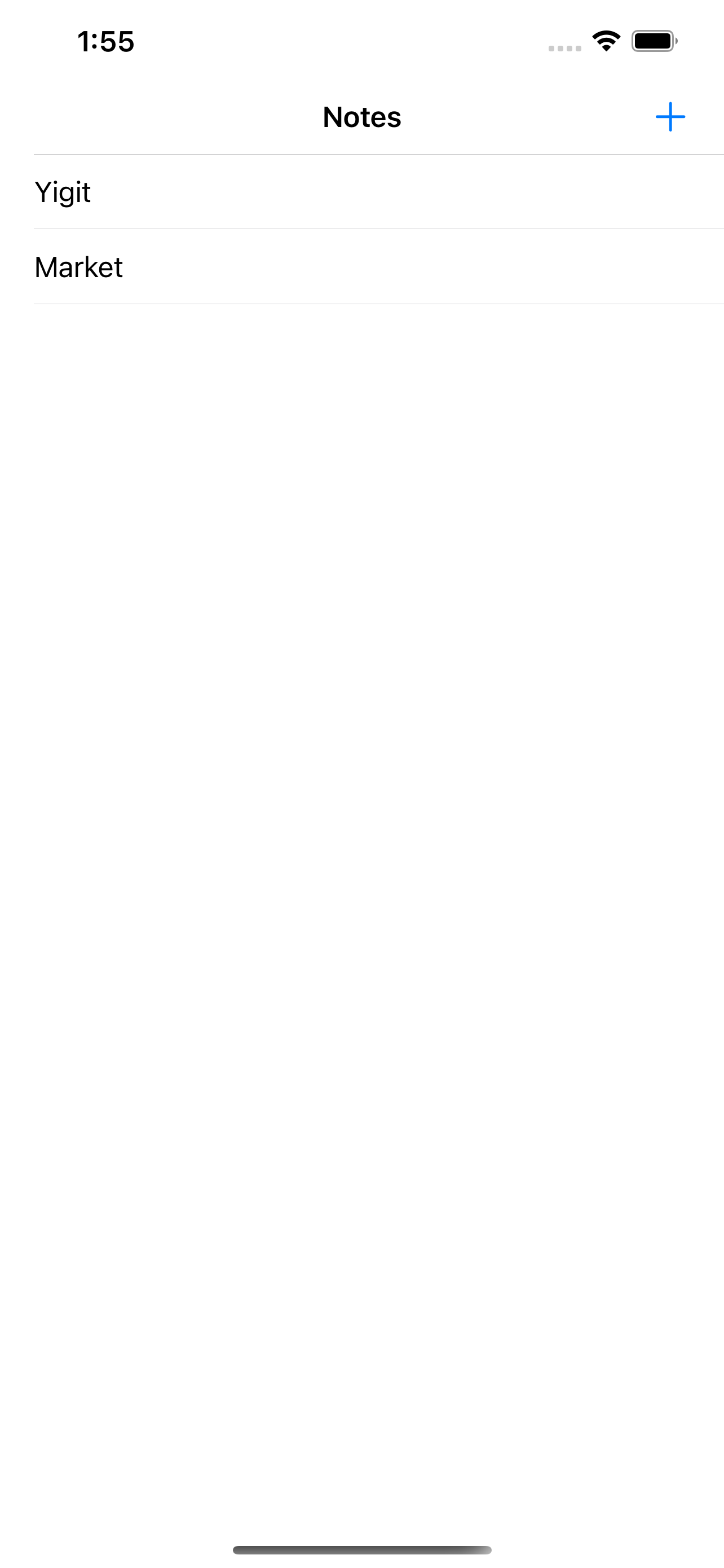 GitHub - YigitKarabulut/notebook: Notebook application with 'Core Data'.