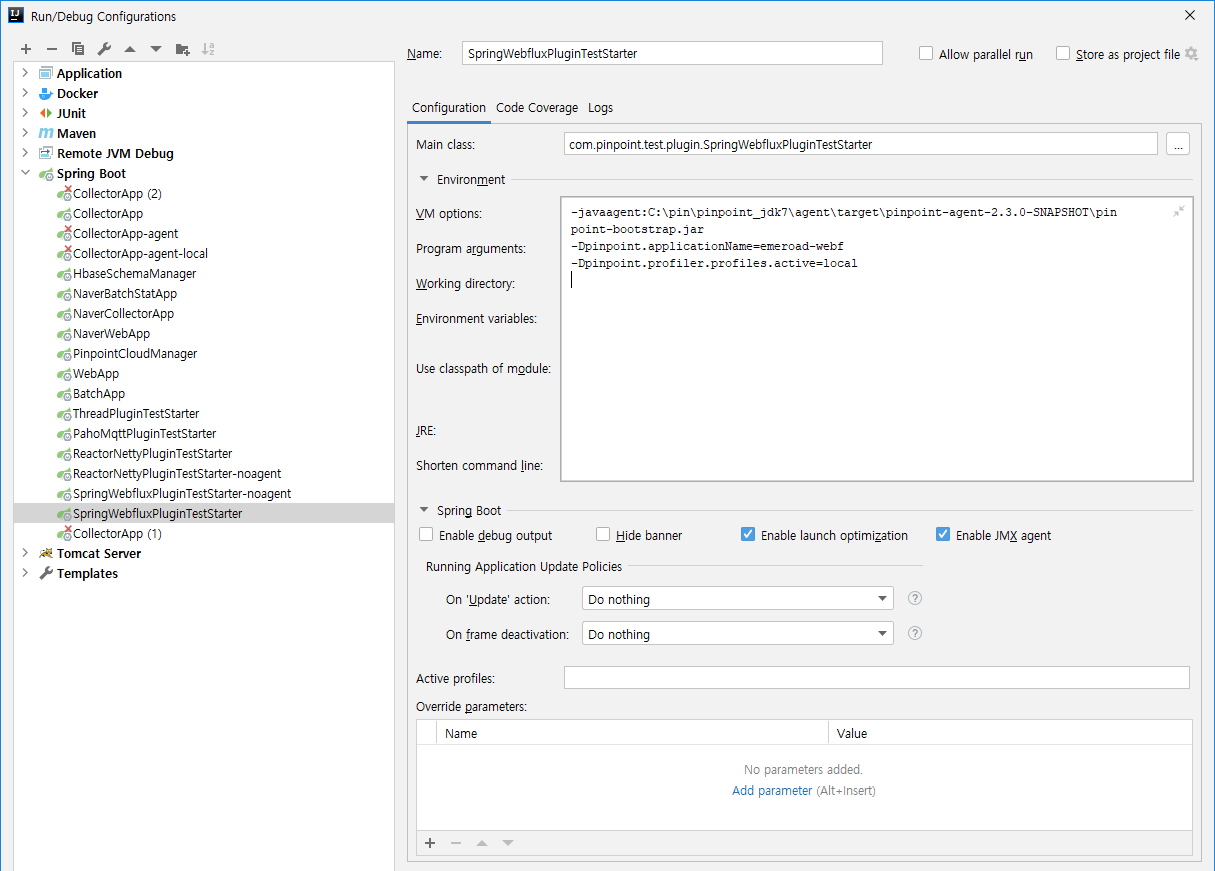 How to debug pinpoint-agent step by step · Issue #7718 · pinpoint-apm/pinpoint · GitHub