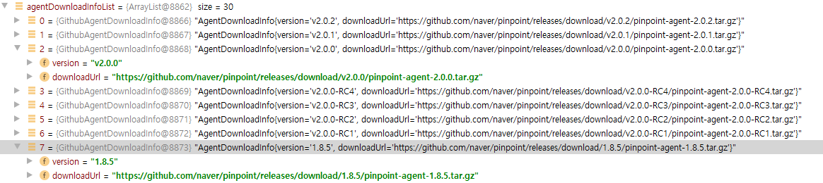2.x.x agent is not recognized in the download link · Issue #6885 · pinpoint-apm/pinpoint · GitHub