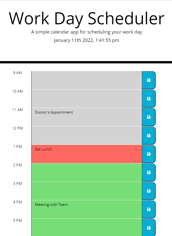 GitHub - ckyle121/WorkDay-Scheduler: A simple calendar application that ...