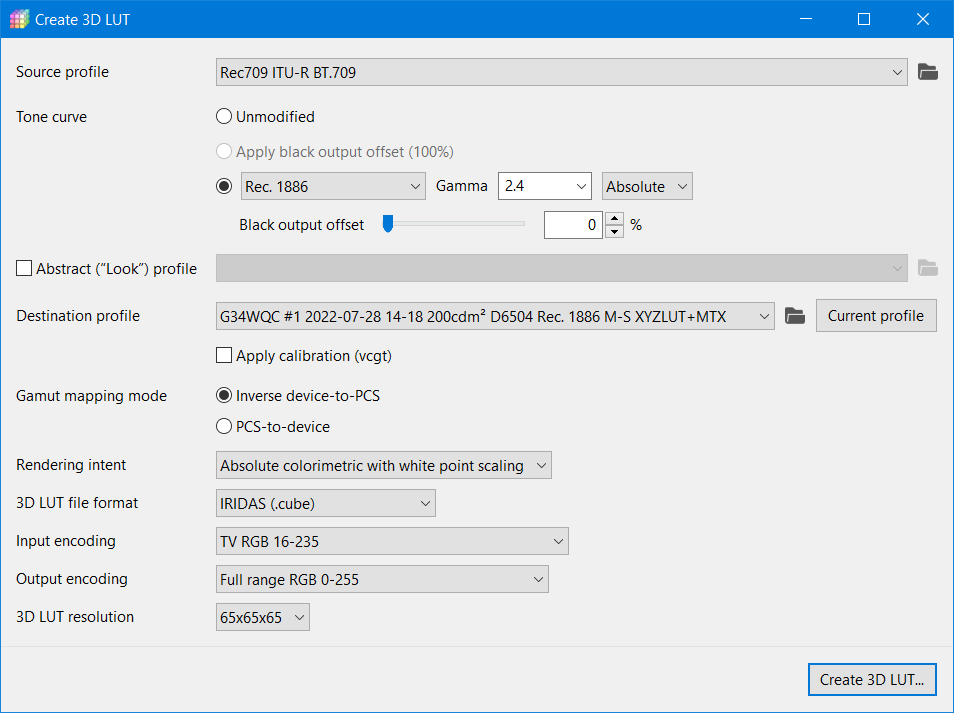 Color Management With Vogpu Next Difference Between Lut Image 