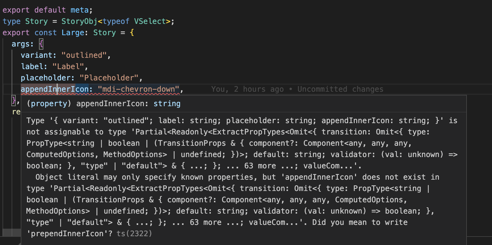 Bug Report 318 Vselect Appendinnericon Is Not Defined In Definition And Website