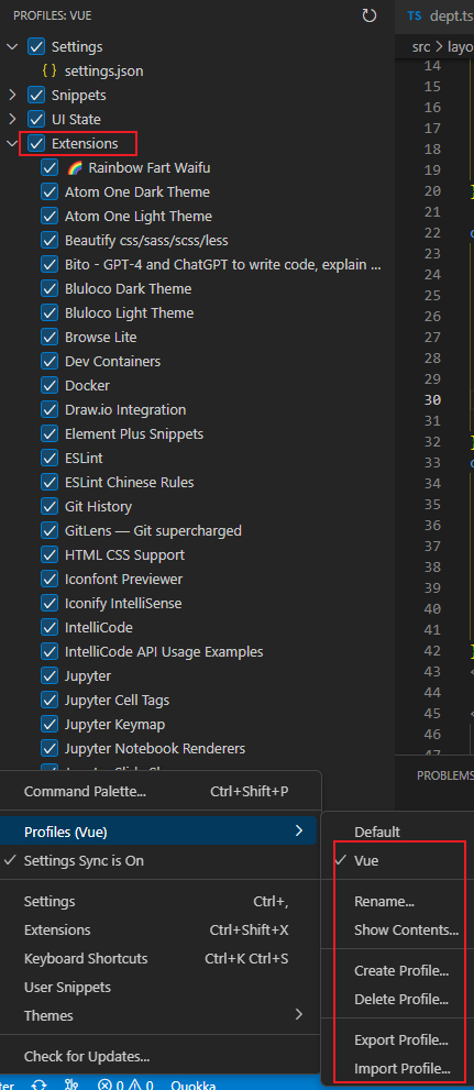 Profiles Extension State Enabled Or Disabled Not Sync · Issue 181984 · Microsoftvscode · Github