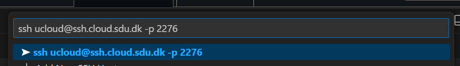 How to use VSCode locally with UCloud · GitHub