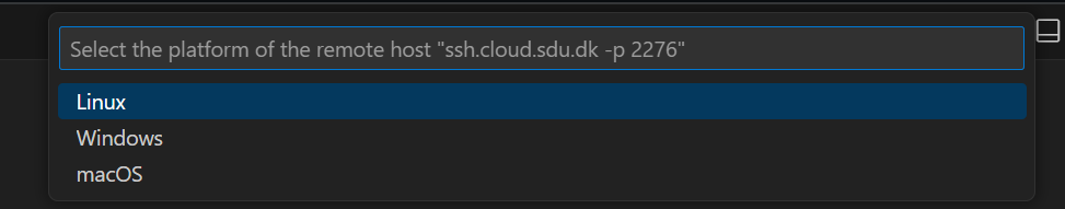 How to use VSCode locally with UCloud · GitHub