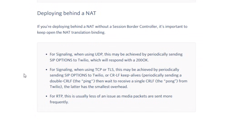VoIPMediaSession - send SIP OPTIONS periodically to keep the connection · Issue #951 ...