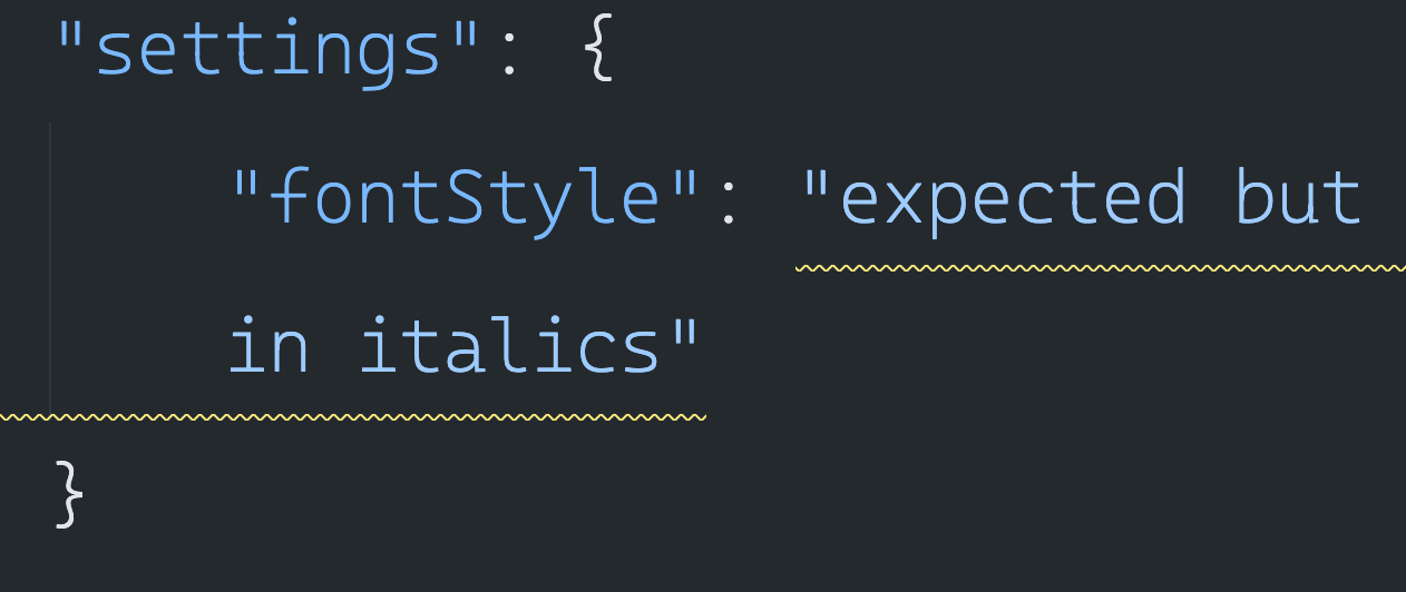 editor.tokenColorCustomizations.textMateRules not respecting parent ...