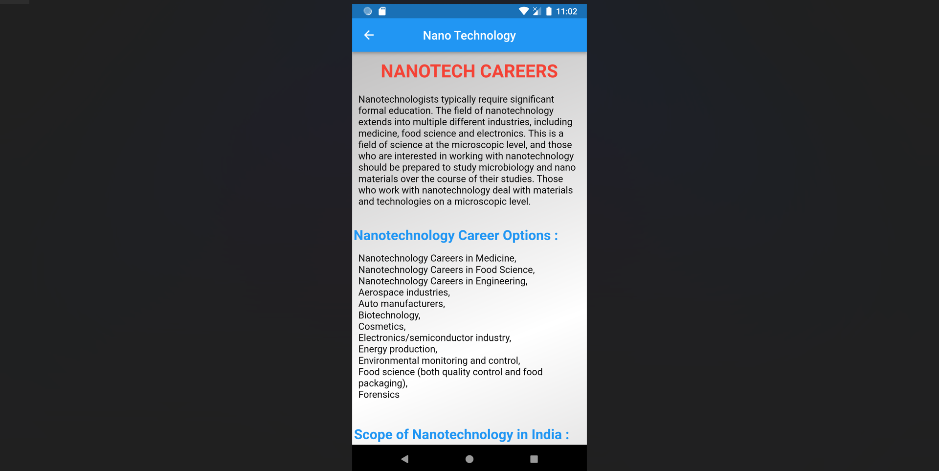 GitHub - iSHAANphaye/Career-Guidance-App: An app that helps students ...