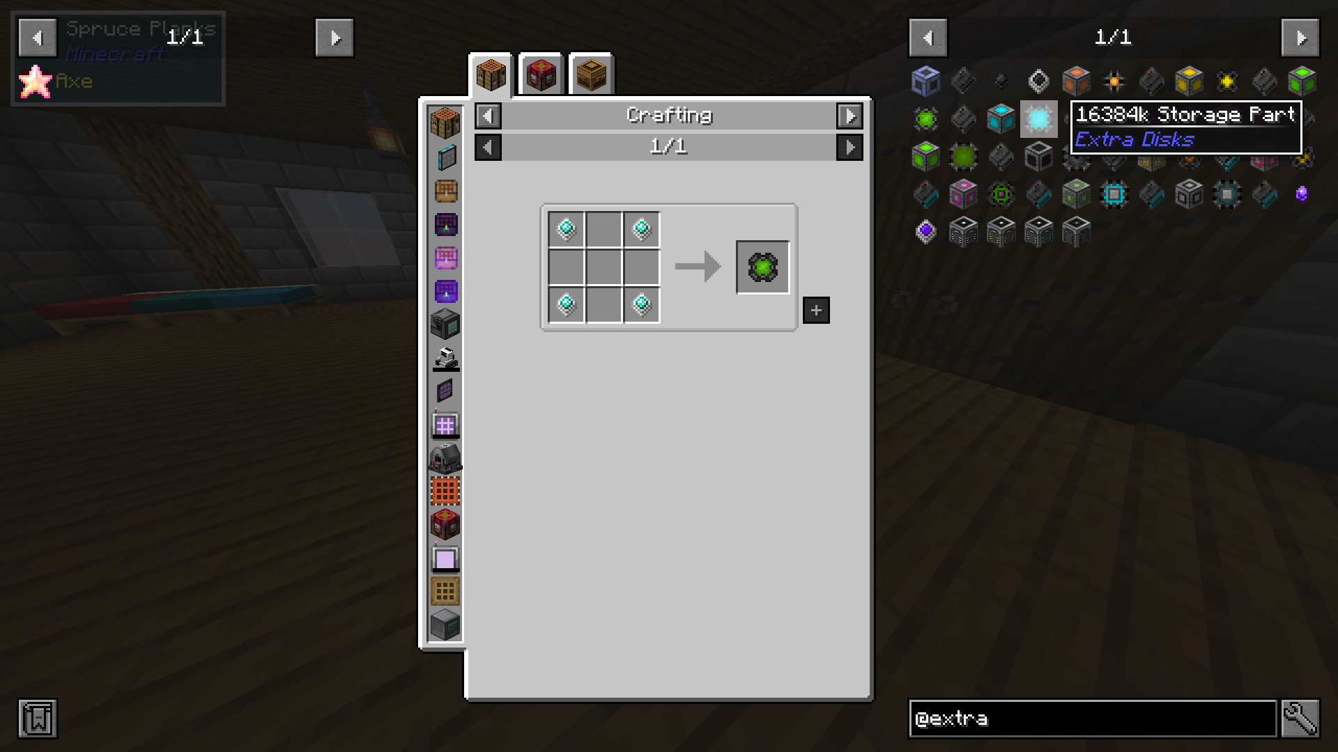 Refined Storage EXTRA DISKS: Storage Part recipes incorrect · Issue ...