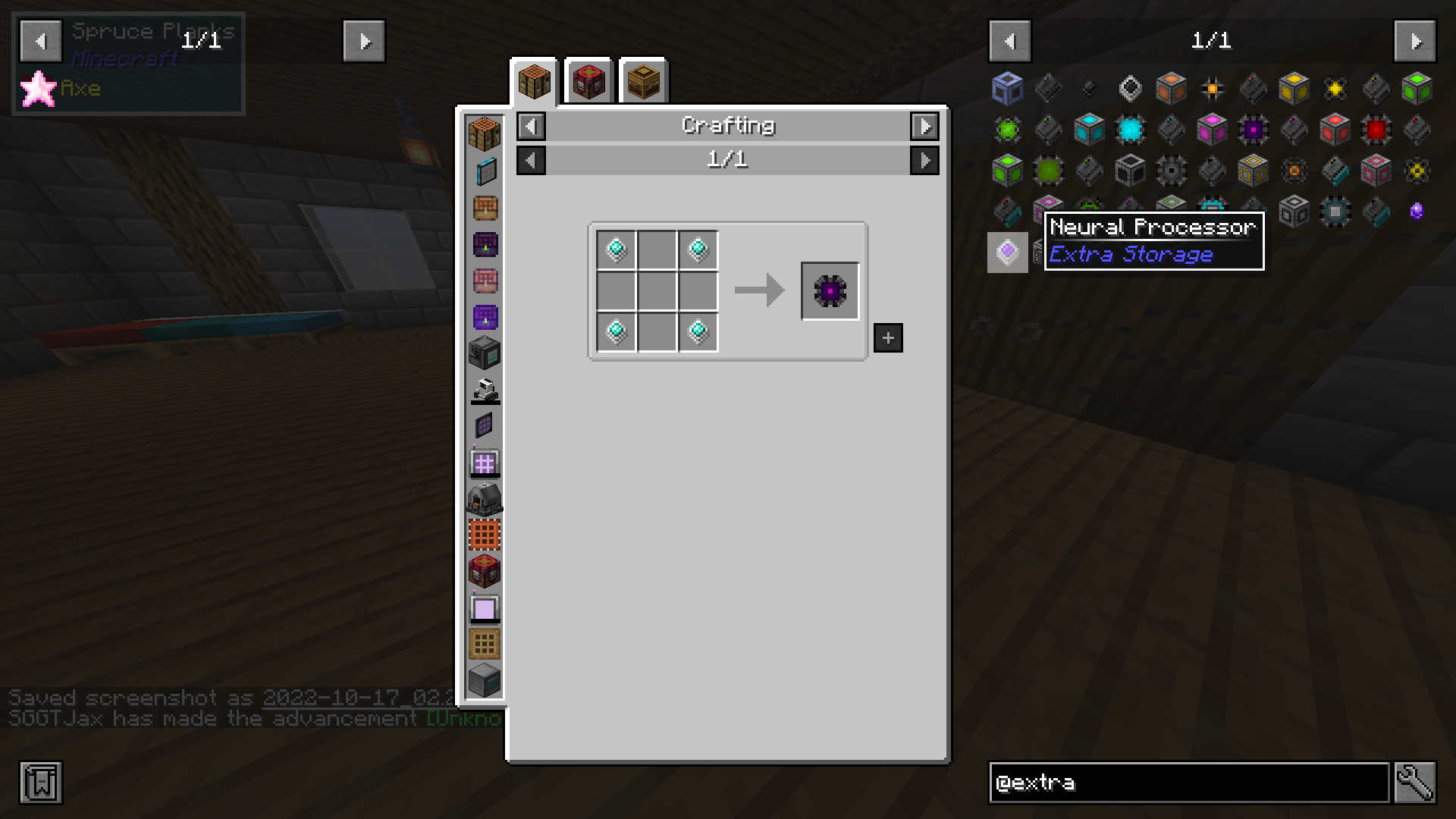 Refined Storage EXTRA DISKS: Storage Part recipes incorrect · Issue ...
