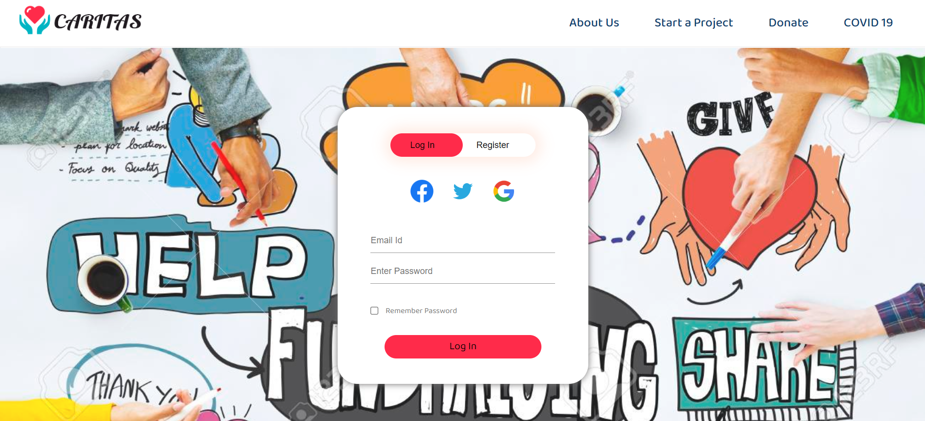 GitHub - vardhinialuru05/caritas
