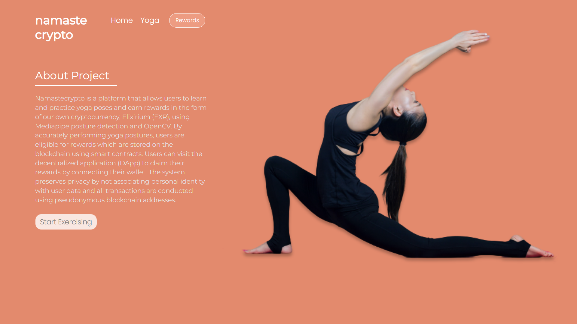 GitHub - Anushka-bot/Namaste-Crypto: Project submission for MLH Hackathon HackFit2.0