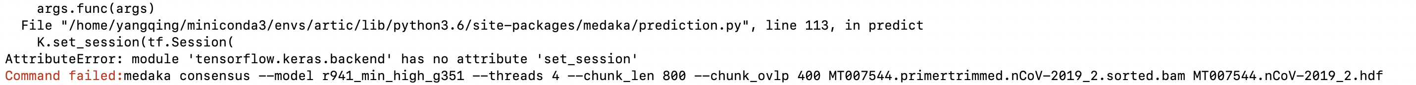 module 'tensorflow.keras.backend' has no attribute 'set_session' · Issue #233 · nanoporetech ...