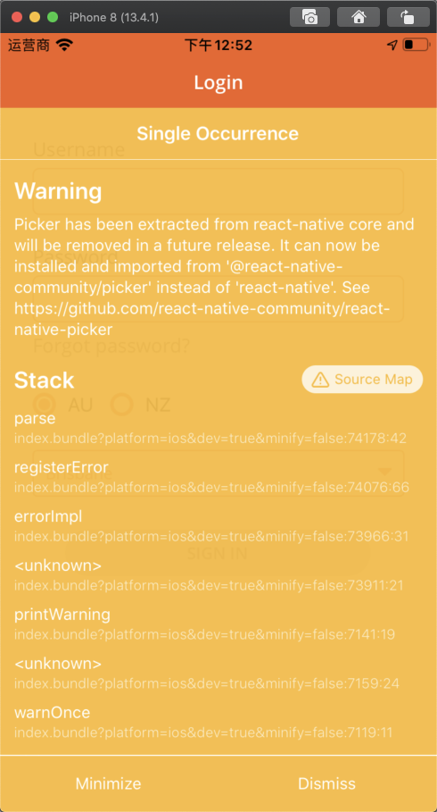 Warning in RN 0.62.2. Instead of @react-native-communtity/picker · Issue #323 · lawnstarter ...