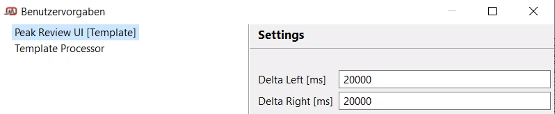 Peak Review UI Delta left/right is not available in the preferences · Issue #144 · OpenChrom ...
