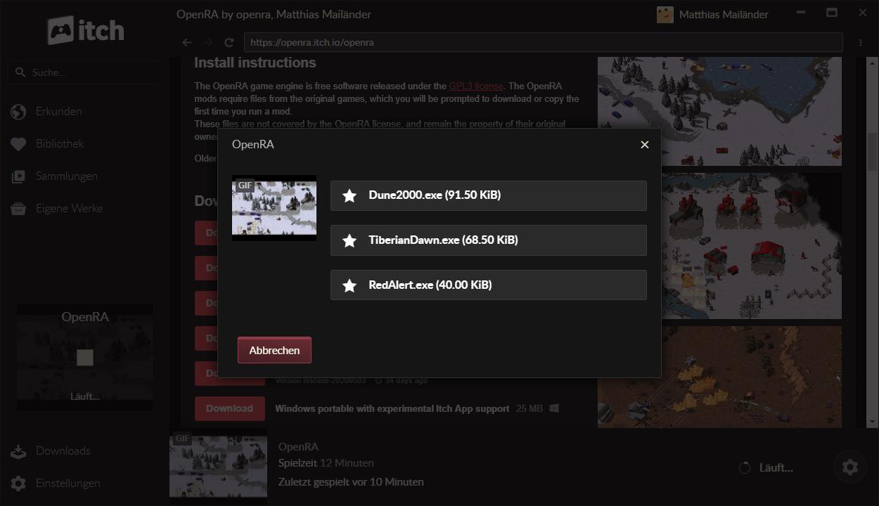 Improve compatibility with the Itch app: Allow downloading, launching, and tipping · Issue ...