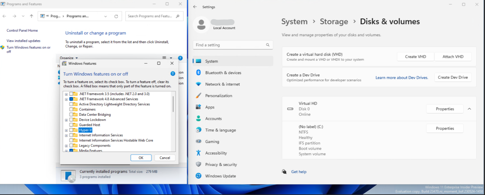Dev Drive Prerequisites Should List Hyper V · Issue 4457 · Microsoftdocswindows Dev Docs · Github