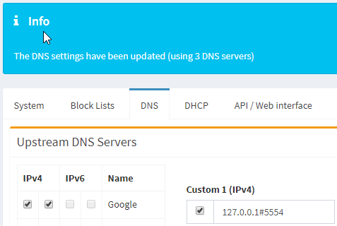 Settings > DNS > Custom 1 (IPv4) - displaying custom host#port incorrectly · Issue #680 · pi ...