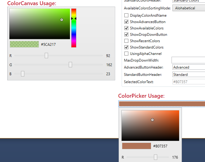 Colorpicker Colorcanvas Make Background Configurable · Issue 1164 · Xceedsoftware Wpftoolkit