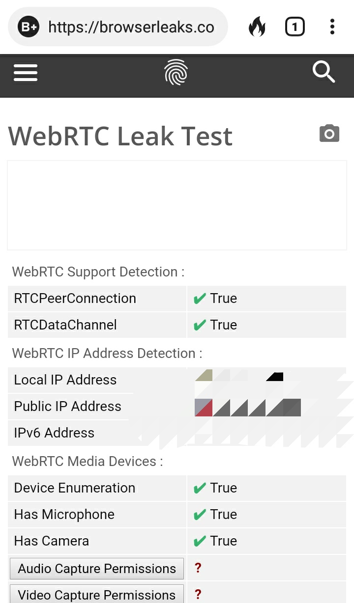 Fix WebRTC Leaks · Issue #1029 · duckduckgo/Android · GitHub
