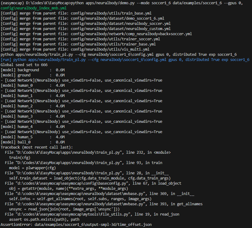 About the demo of Novel View Synthesis of Human Interactions From Sparse Multi-view Videos ...