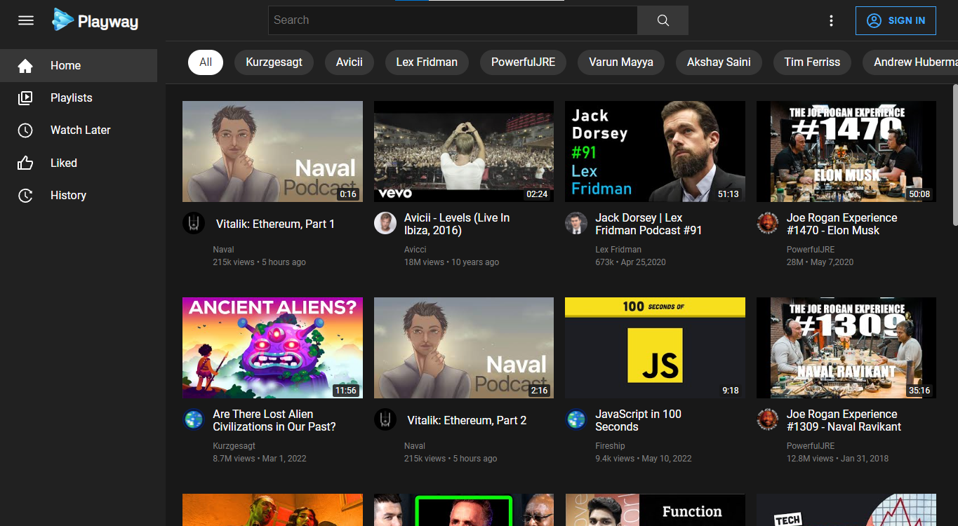 GitHub - Chiragmodi01/videoLibrary-react