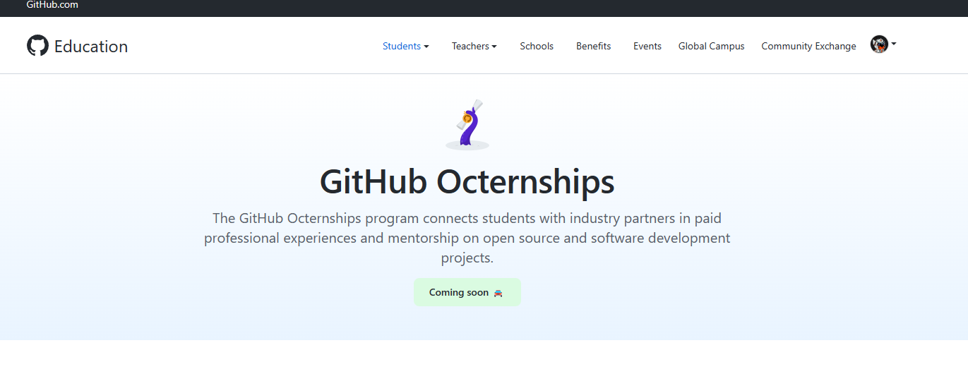 GitHub Octernships - FAQs 🚀 · community · Discussion #49380 · GitHub