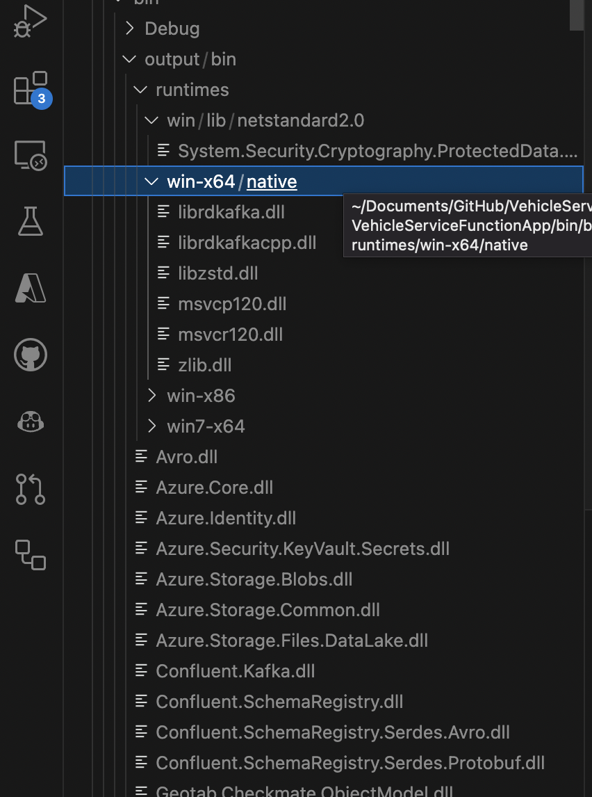 Cannot find librdkafka when hosting in Azure · Issue #123 · Azure/azure-functions-kafka ...