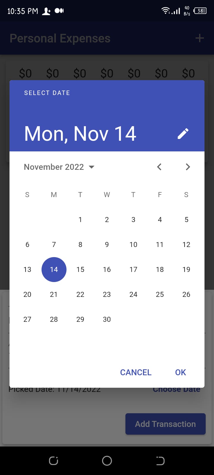 GitHub - malaikagohar/PersonalExpenseApp