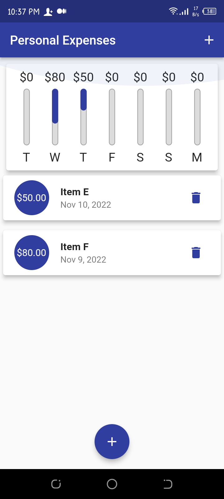 GitHub - malaikagohar/PersonalExpenseApp