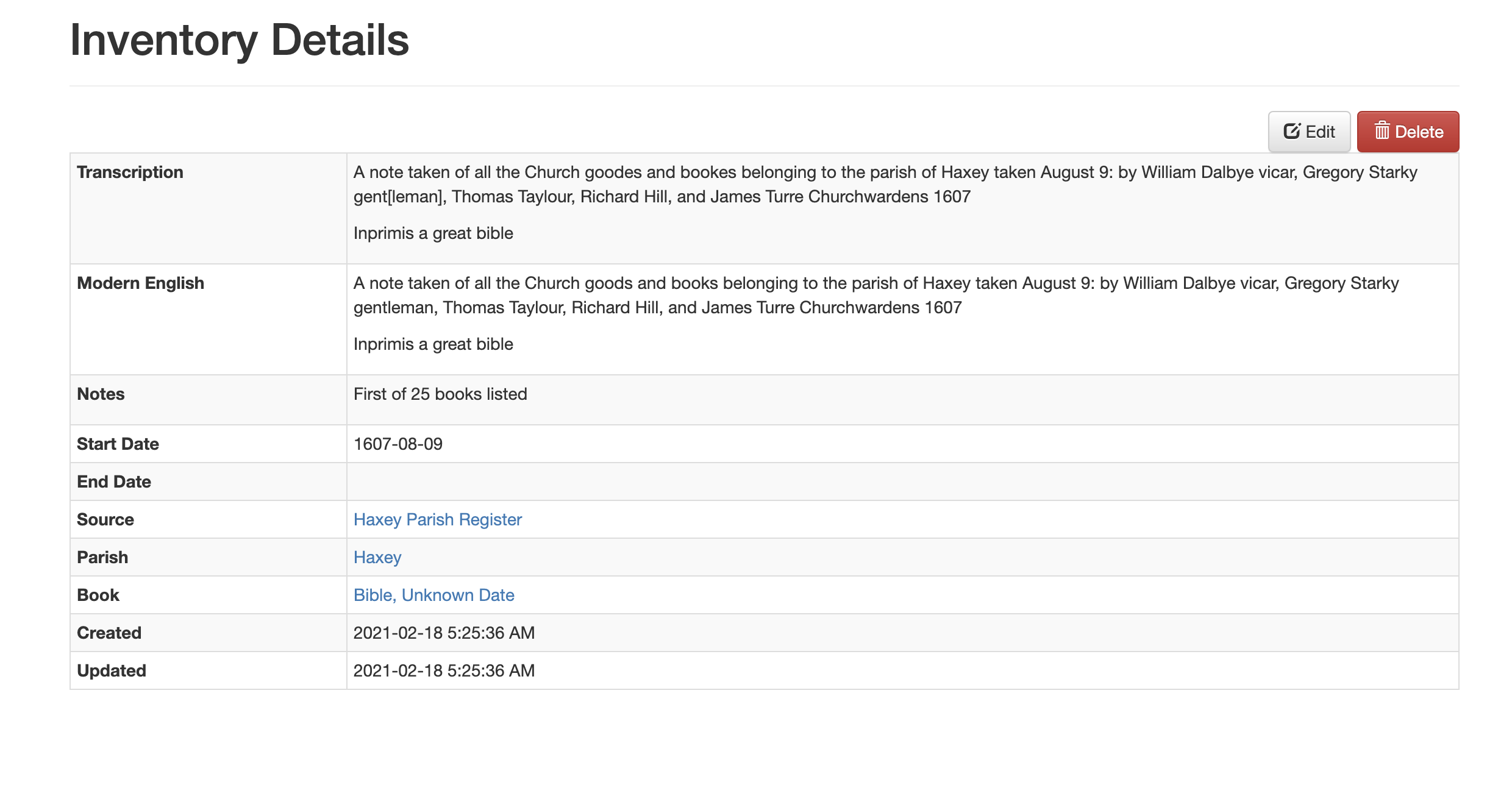 Inventories · Issue #41 · sfu-dhil/bep · GitHub
