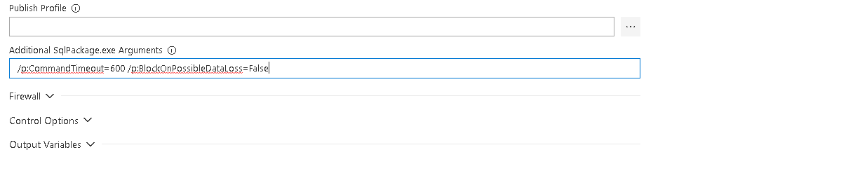Vsts Sqlazuredacpacdeploymentv1 Task Does Not Respect The Blockonpossibledataloss Parameter In