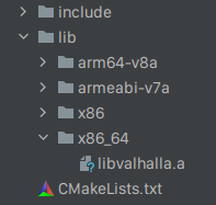 How to include static C++ files to Android project · Issue #3360 · valhalla/valhalla · GitHub