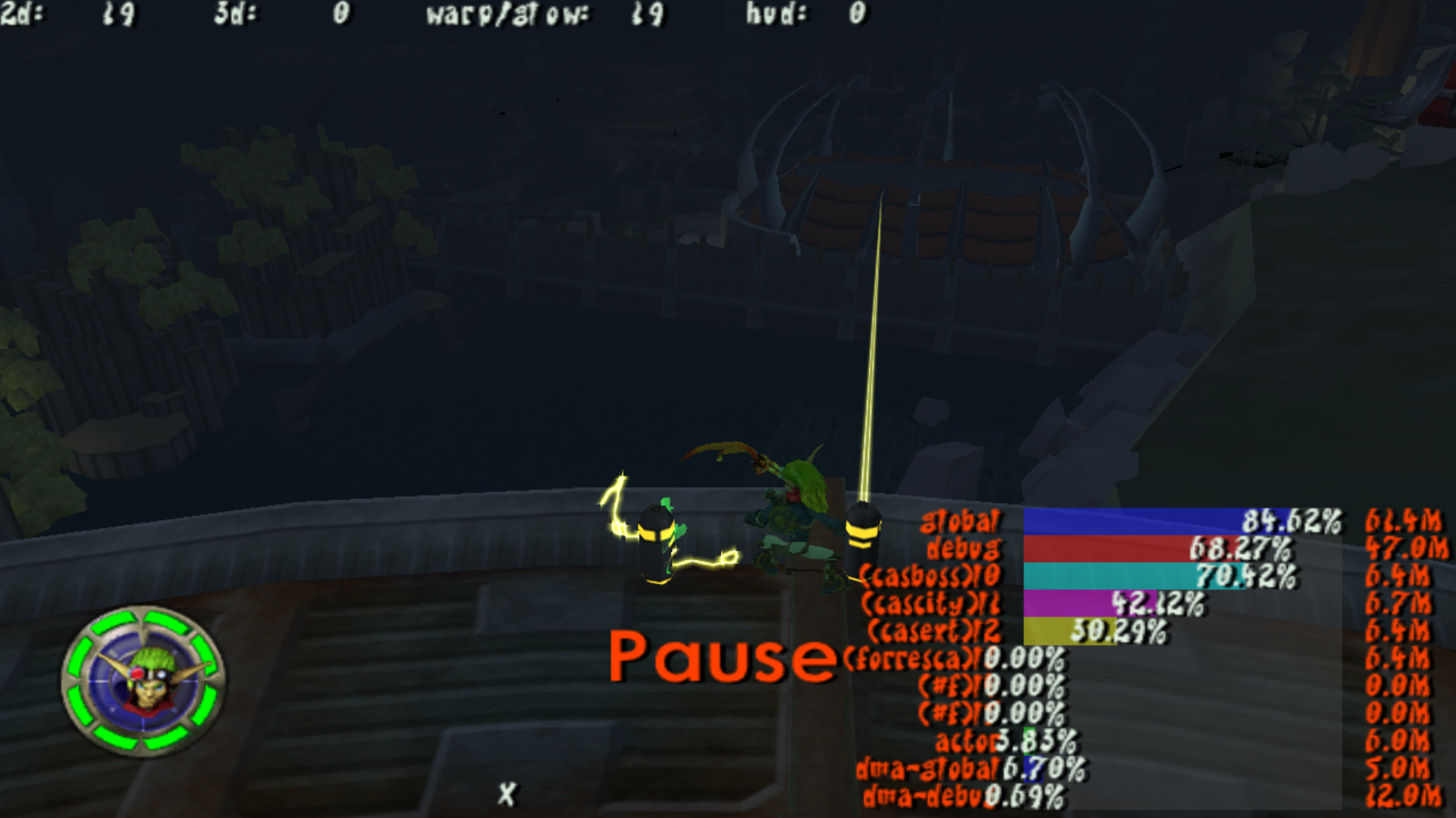 Krew Hologram Shock Effect Goes To Origin On Death · Issue 2477 · Open Goal Jak Project · Github