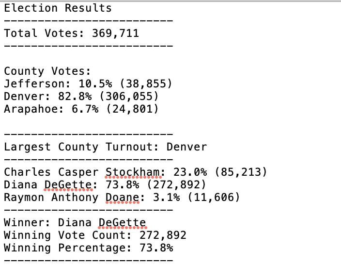GitHub - cameronewan/election-analysis: pyton