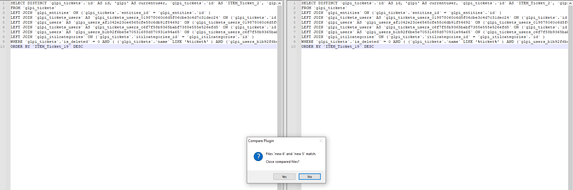 [10.0.2] A search for a ticket technician with "IS NOT" doesn't give correct results · Issue ...