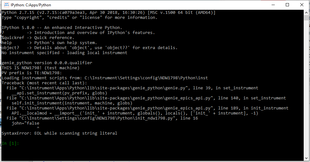Genie_python: On set_instrument provide better error description · Issue #4965 ...