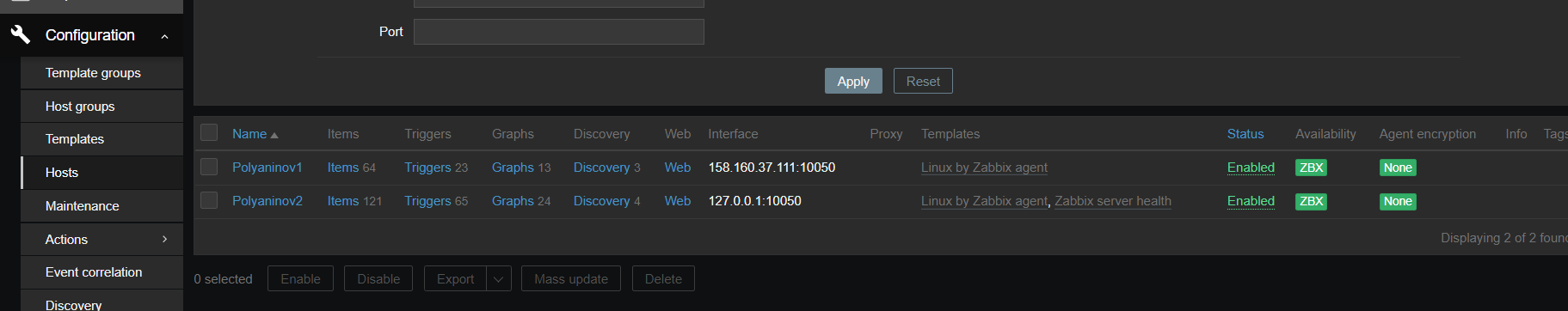 GitHub - Polyaninov/zabbix2