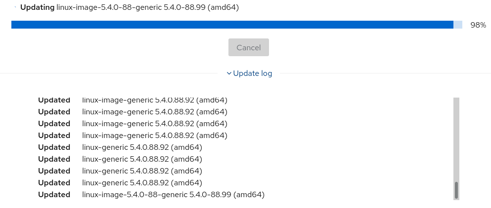 Kernel update being stuck · Issue #16405 · cockpit-project/cockpit · GitHub