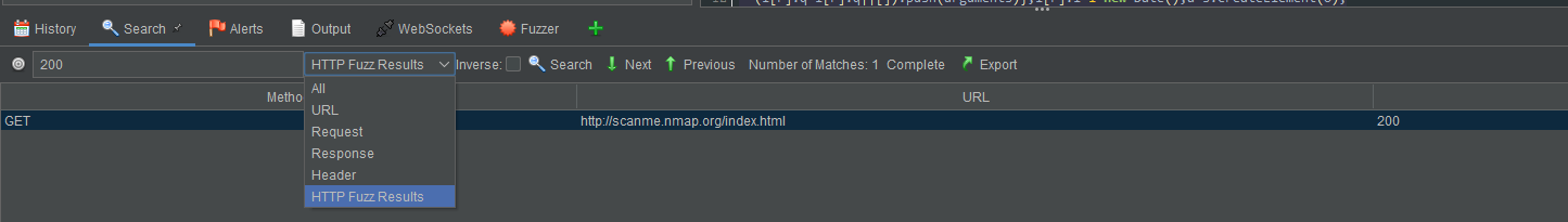 Filter for Fuzzer output · Issue #6522 · zaproxy/zaproxy · GitHub