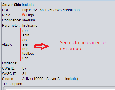 Can't detect a certain "SSI Injection" pattern. · Issue #1366 · zaproxy/zaproxy · GitHub