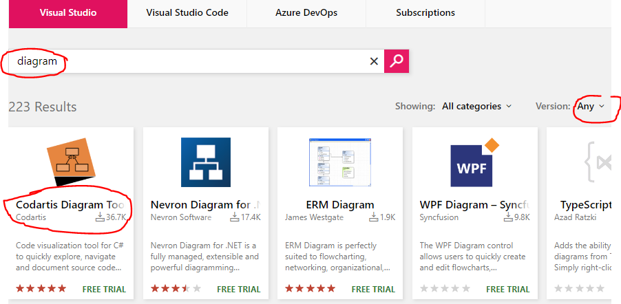 Extension not found when filtering for the supported Visual Studio version · Issue #527 ...